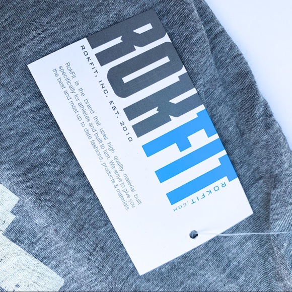 Rokfit | Shirts | Rokfit Blood Sweat Barbells Athletic Shirt L | Poshmark